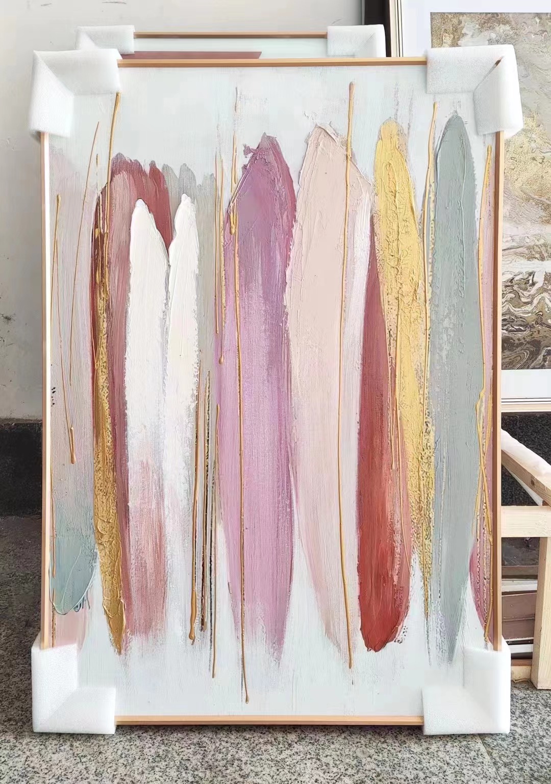 Handmade Abstract Wall Art at Corazon Stafford blog