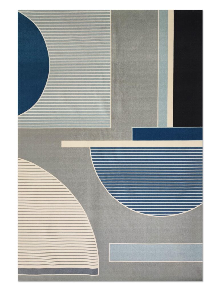 Modern printed patterned nylon carpet for bedroom