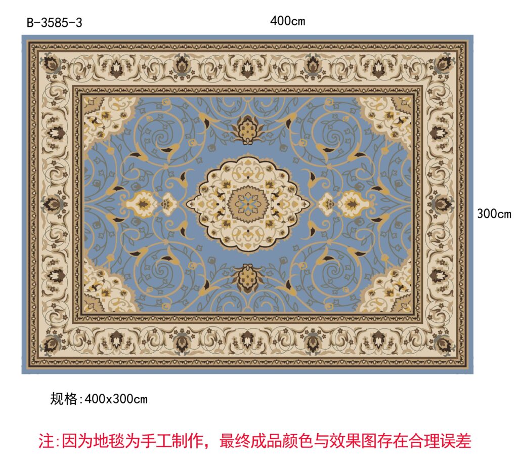 Hotel party room hand tufted large traditional rugs