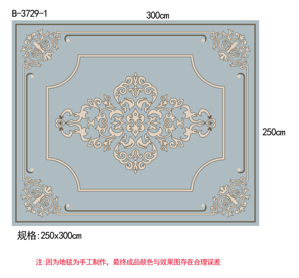 Hand tufted european style classic oriental rugs